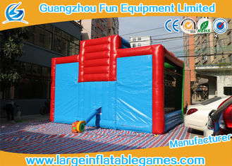 Popular Inflatable Basketball Games / Inflatable Basketball Hoop For Kids