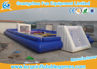 0.55MM PVC Inflatable Football Pitch Inflatable Soccer Playground