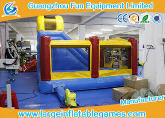 Large Inflatable Jumping Castle With Prices , Inflatable Dry Slide