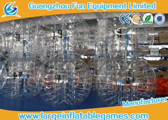 Inflatable Bubble Ball With Logo Printing , Human Bubble Football
