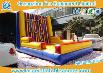 Excited Inflatable Sport Games / Outdoor Inflatable Velcro Wall