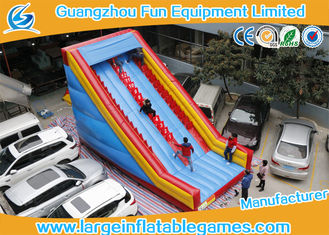 Extreme Adventure Inflatable Climbing Wall For Theme Park 8*4*6m