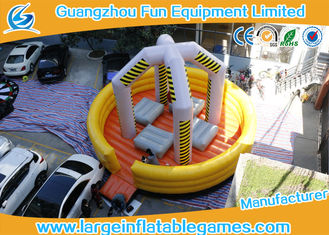 0.55mm PVC Tarpaulin Inflatable Sport Games / Inflatable Wrecking Ball