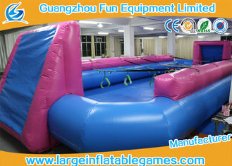 Campo de fútbol inflable de la lona durable del PVC/patio inflable del fútbol