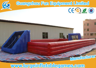 Large Inflatable Outdoor Soccer Field / Inflatable Football Court
