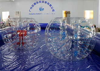 Giant Human Football / Soccer Inflatable Bubble Ball TPU / PVC Material
