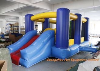 Small Inflatable Bounce House With Slide / Air Jumper Inflatable Bouncer