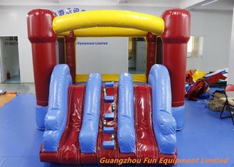 PVC Inflatable Bouncy Castle For Kids , Indoor Inflatable Trampoline Bouncer