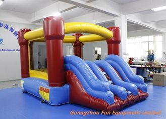 PVC Inflatable Bouncy Castle For Kids , Indoor Inflatable Trampoline Bouncer