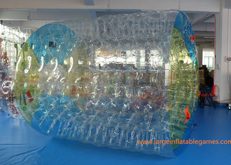Bola inflable asombrosa modificada para requisitos particulares del parque de atracciones del rodillo del agua de TPU