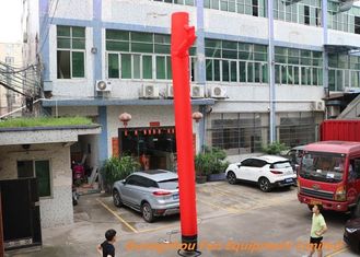 6m High Inflatable Air Dancer , Oxford Cloth Material Inflatable Tube Man