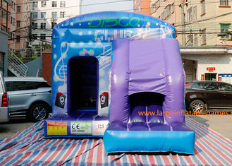 Castillo animoso inflable de salto inflable de la casa azul