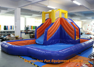 Los niños de salto caseros mojan resbalón inflable comercial gigante de la diapositiva/del agua y resbalan