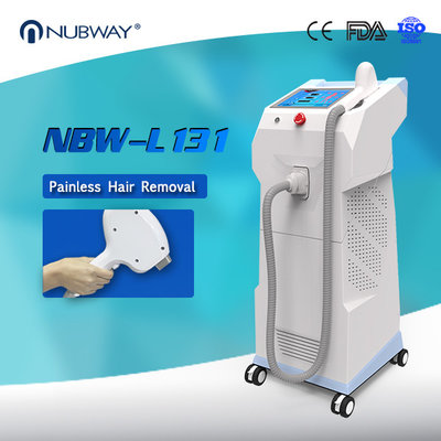 Nubway 2018New 10.4 Inch Screen Keyword pain free 600W high energy 808nm Diode Laser Hair Removal Machine