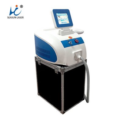 Fda Approved Q Switched Nd Yag Laser Machine , 10HZ Tattoo Laser Equipment
