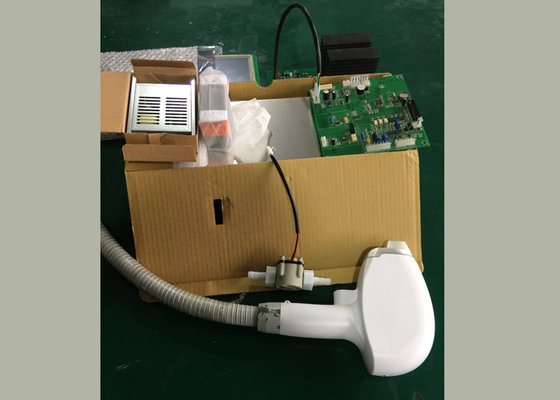 808nm Diode Laser Handpiece , Permanent Hair Removal Laser Handpiece Connector