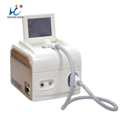 Portable 808nm Laser Hair Removal Machine TEC Cooling For Bikini Hair Removal