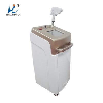 Ice 6 bars /8 bars/10bars  808nm alexandrite laser hair removal machine For Pigment Removal