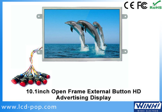 10 Inch Digita HD Bluetooth Open Frame Lcd Monitor AC100 ~ 240 V 50 / 60HZ
