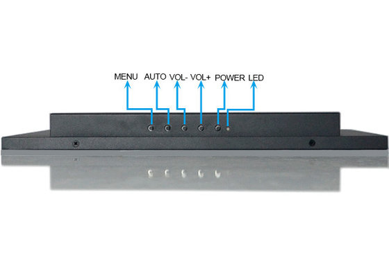 Matel Vga Dvi Hdmi Lcd Tv Video Advertising Player 9 Inch Digital Signage