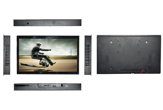 Restaurants 15.6 Inch 3.5 mm 1080p Full HD Media Player With Bluetooth Earphone