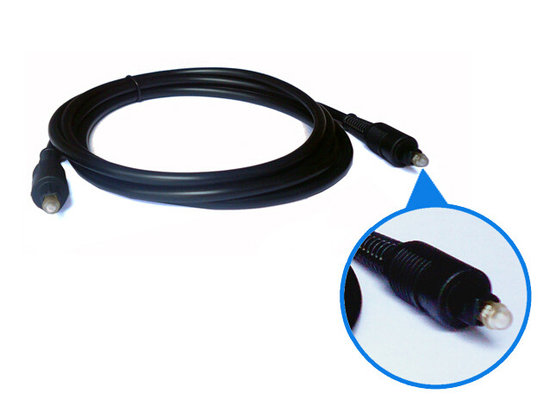 5.0 mm Diameter Audio Speaker Optical Fiber Cable Soundbar For Media Player