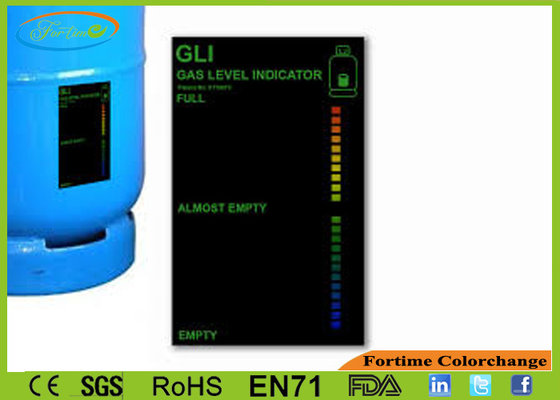Liquid Crystal Color Change Gas Level Indicator Gauge Environmental