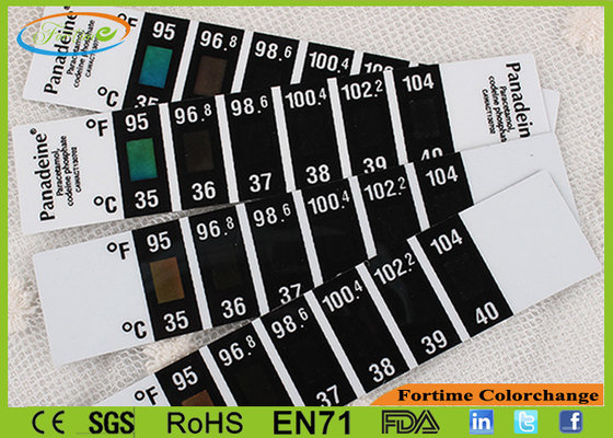 Forehead Thermometer Strip Fever Scan, OEM Accepted  Fever Measuring Indicator