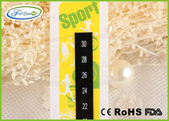 Small LCD Soft Color Change Thermometer for Sport Suit / Down Jacket