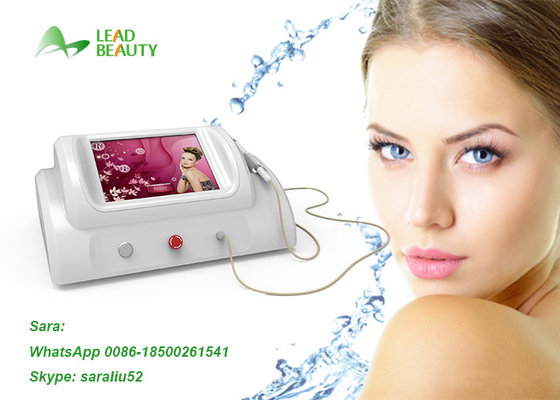 30MHz frequency Portable and white 0.01mm needles spider vein removal device with high quality/8.4 Inch skin tag removal