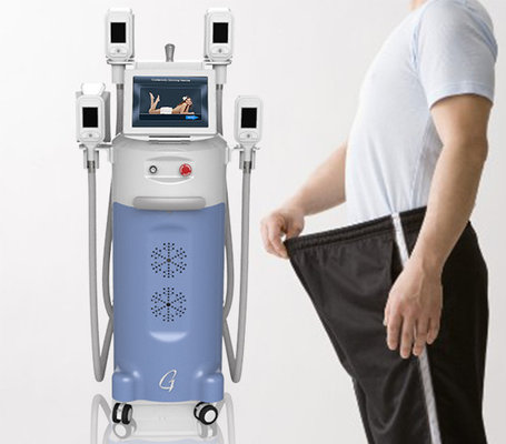 4-5cm fat lost after 1 treatment Cryotherapy slimming machine with 12 inch LCD screen