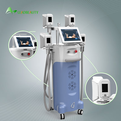 4 cryo handles cold weight loss cryotherapy newest cool tech fat freezing machine for clinic