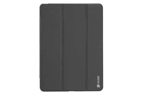 Black IPad Protective Case Auto Sleep Wake PU Leather Foldable Easy Install