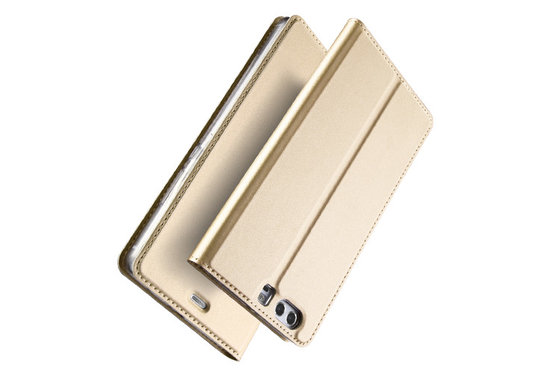 Gold Magnetic Huawei Phone Cases P10 Lite Shockproof Card Holder Included