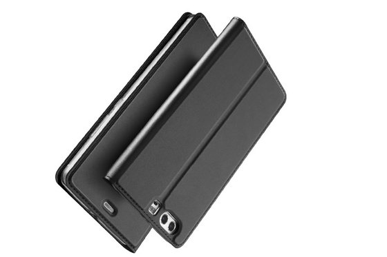 Card Holding Huawei Phone Cases Honor 9 Stand Function With PU Leather Material