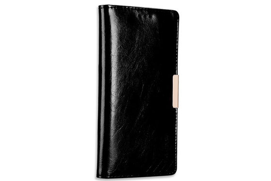 KALAIDENG Premium Leather Cell Phone Cases , Black Sony Xperia XZ Protective Case