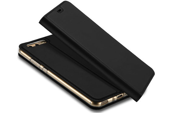Protective Flip Phone Case Magnetic Huawei P10 Case With Type C Cable