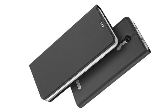 Black PU Leather Xiaomi Redmi Note 3 Pro Cover Magnetic Simply Fixed