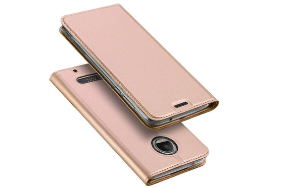 Stylish Design Cell Phone Wallet Case Kickstand PU Leather For MOTO Z2 Play