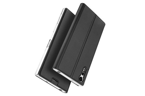 PU Leather Sony XZ Phone Cover TPU Magnets Shockproof With Card Holder
