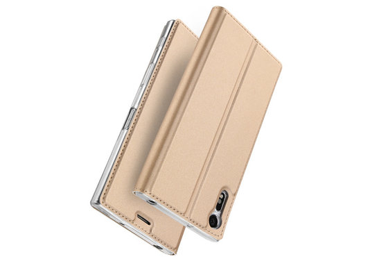 Smooth Magnets Sony Phone Covers XZ TPU / PU Leather Card Slot Involved