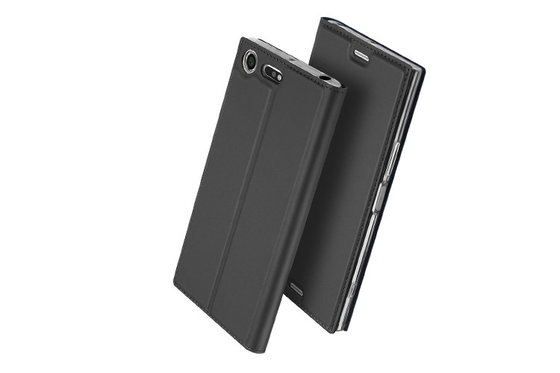 Stand Function Sony Phone Covers XZ Premium Shockproof Card Holder / PU Leather