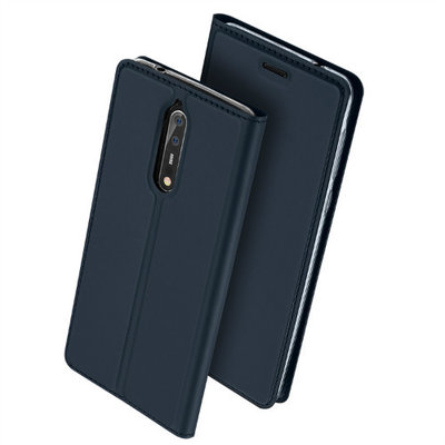 Custom leather phone cases Nokia 8 phone case stand shockproof oilproof