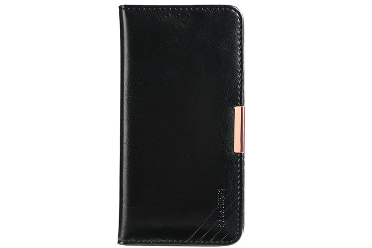 Shockproof Leather Phone Cases Black Galaxy S8 Plus Protective Case