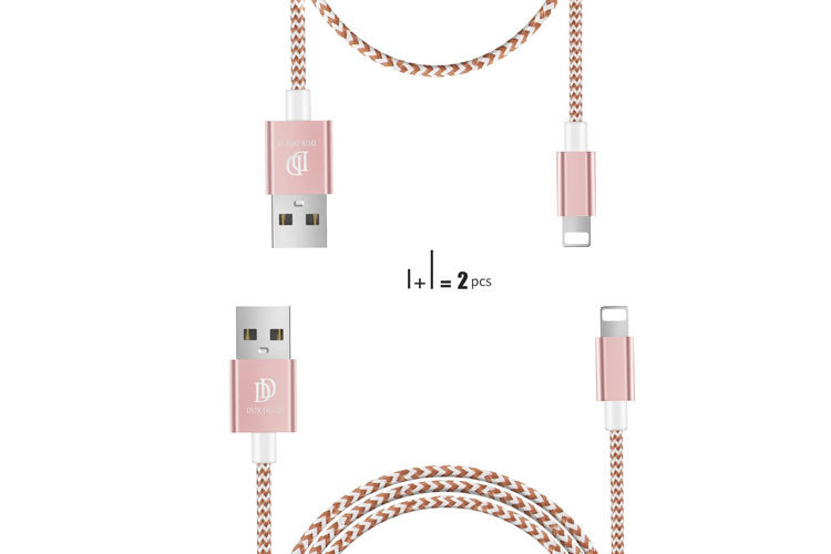 Premium IPhone Lightning Cable Braided Nylon Aluminum Alloy Connector