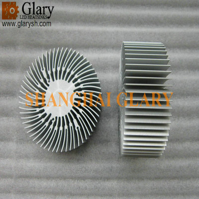 GLR-HS-1757 100mm round coolings, aluminum extrusion profile heatsinks
