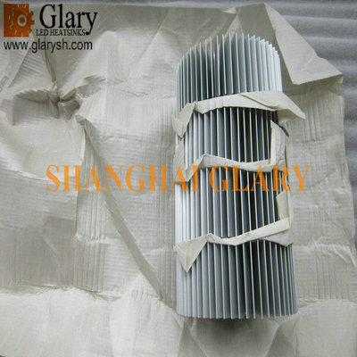 GLR-HS-1757 100mm round coolings, aluminum extrusion profile heatsinks