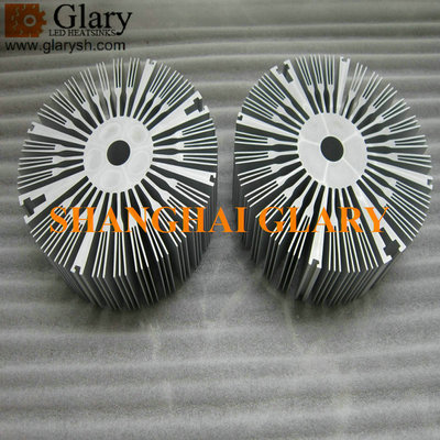 GLR-HS-269 171mm round aluminum extrusion heatsink, 6.732" led cooler