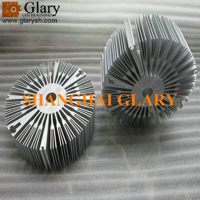 GLR-HS-269 171mm round aluminum extrusion heatsink, 6.732" led cooler