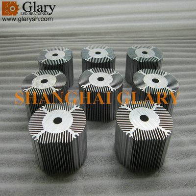 GLR-HS-787 72mm aluminum round extrusion heatsink, led star cooler